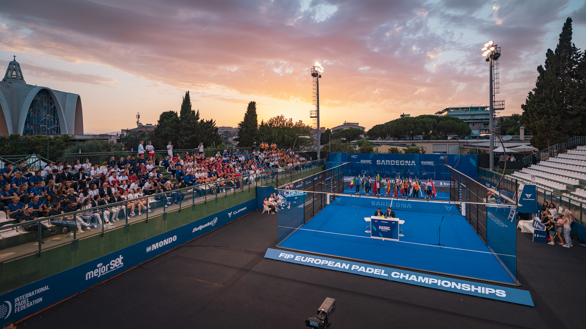 FIP European Padel Championships. All male players in the hunt for the ...