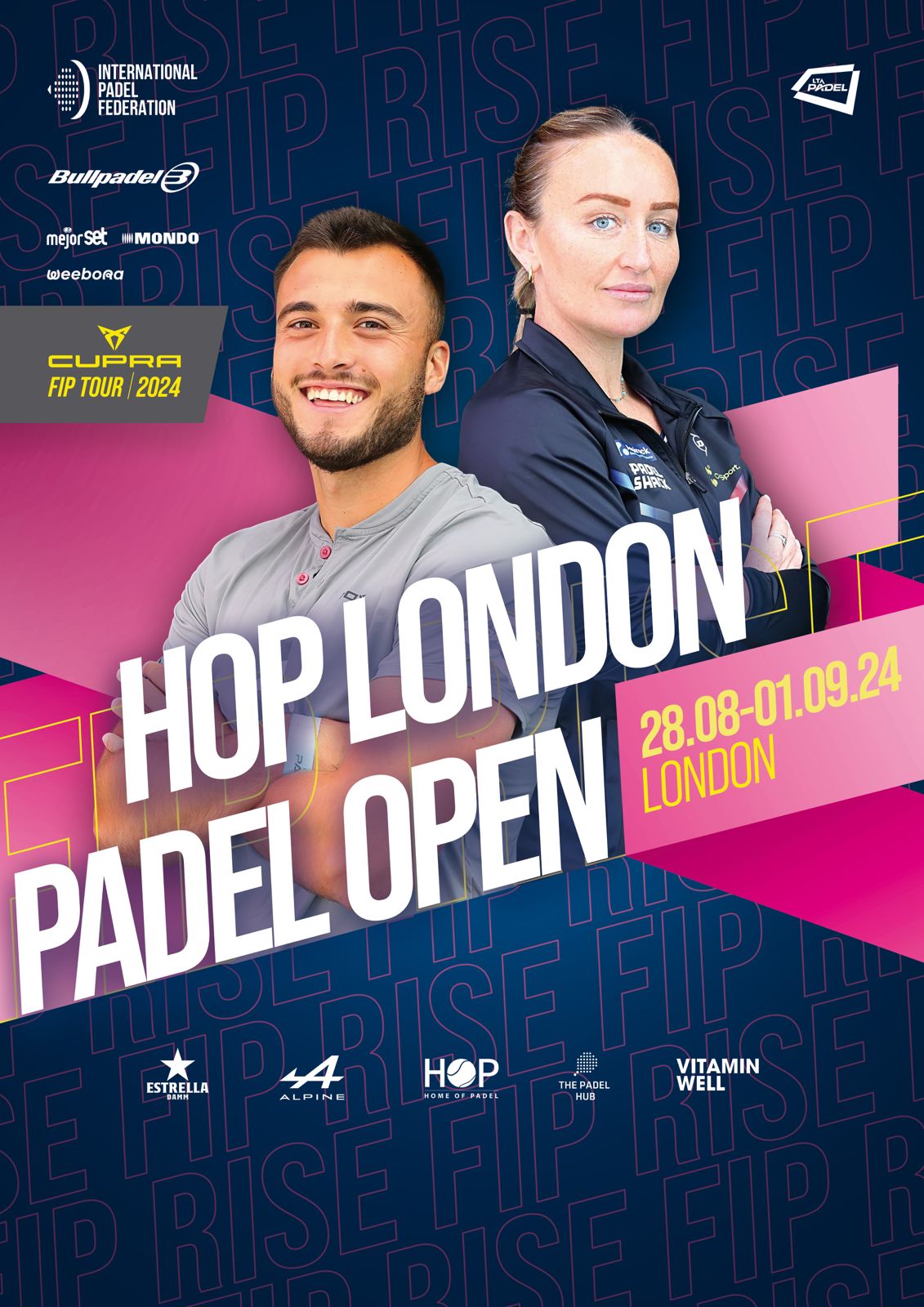 FIP RISE HOP LONDON PADEL OPEN 2024 2024 | Padel FIP