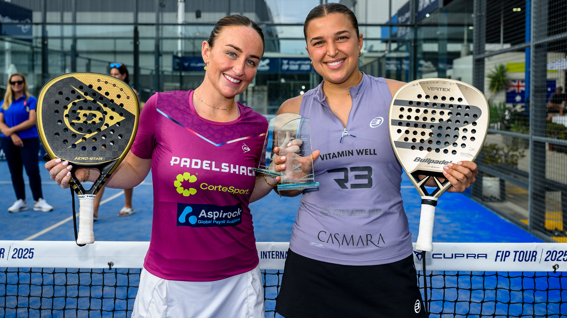 Australian Padel Open, the first winners in 2025. Road to Melbourne ...