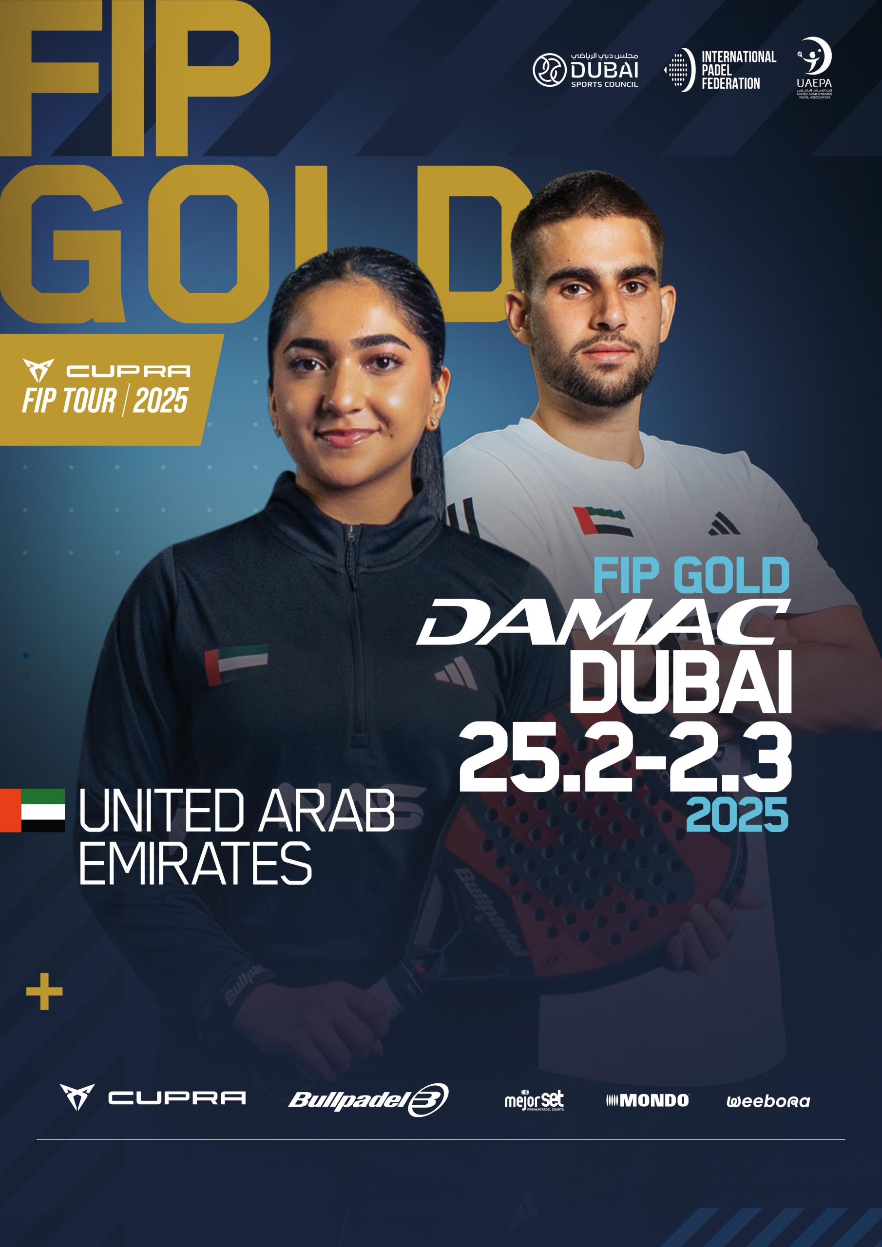 FIP GOLD DUBAI 2025 | Padel FIP