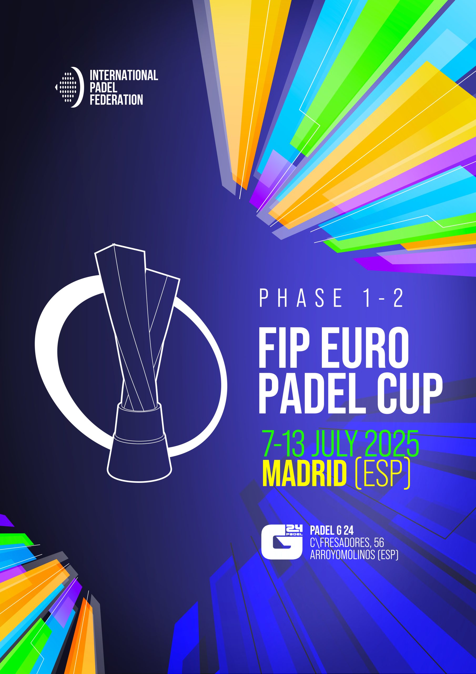 FIP EURO PADEL CUP - PHASE 1/2 2025 | Padel FIP