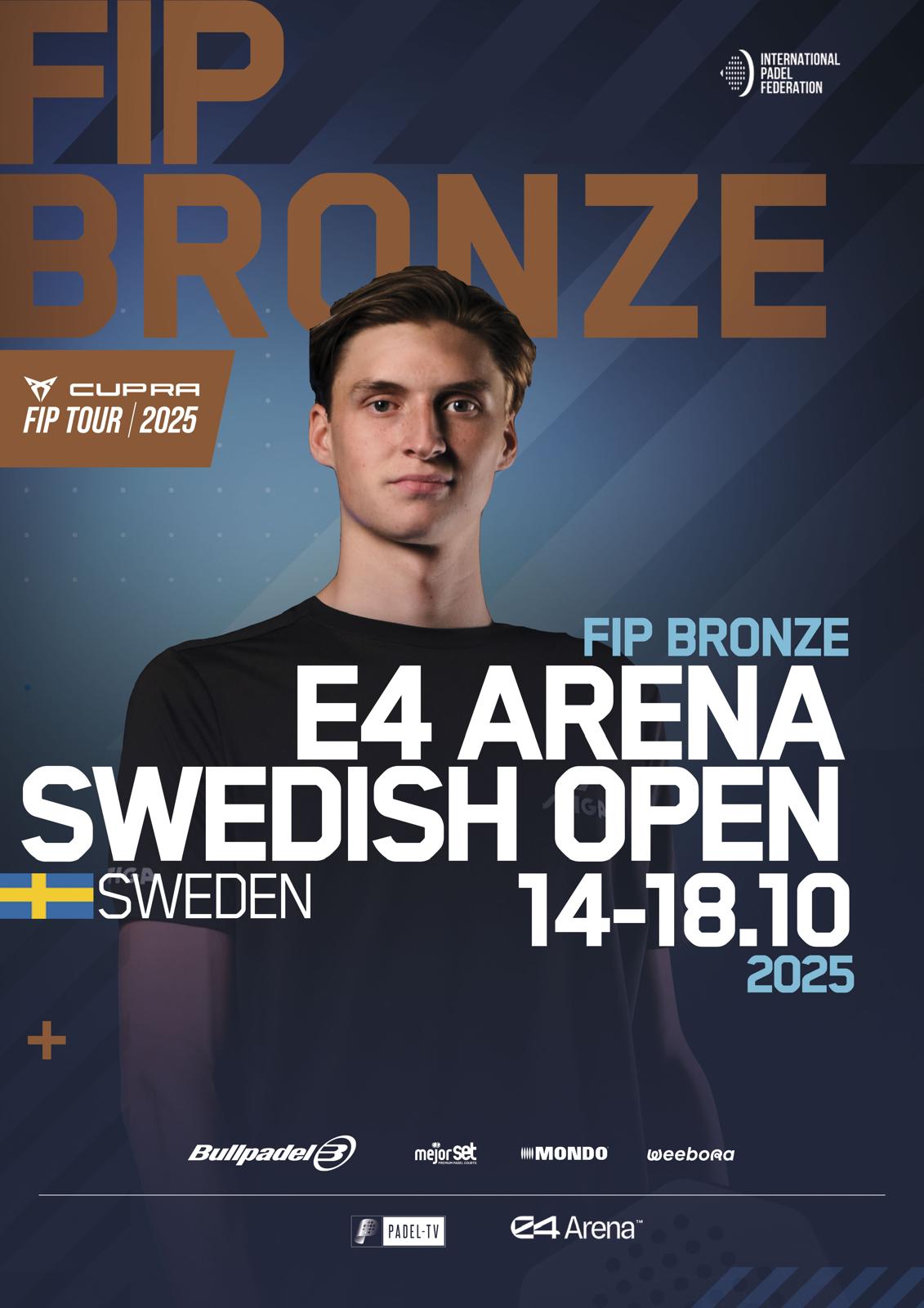 FIP BRONZE E4 ARENA SWEDISH OPEN 2025 | Padel FIP